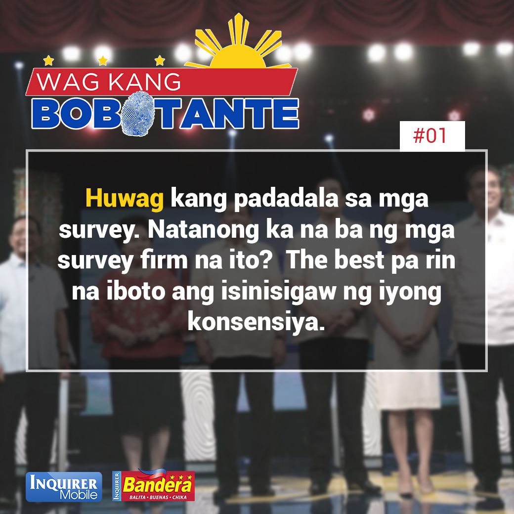Wag Kang Bobotante: Nagpapadala ka ba sa mga survey? | Bandera
