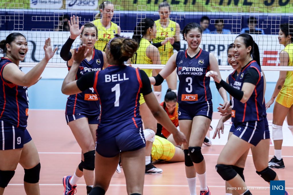 Petron, F2 Logistics agawan sa PSL Grand Prix title | Bandera