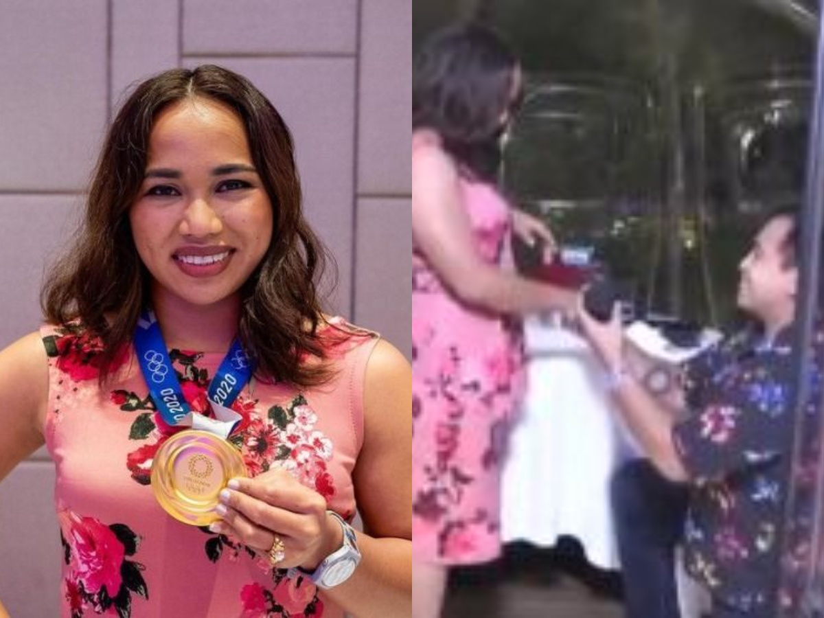 Hidilyn Diaz, Julius Naranjo engaged na! | Bandera