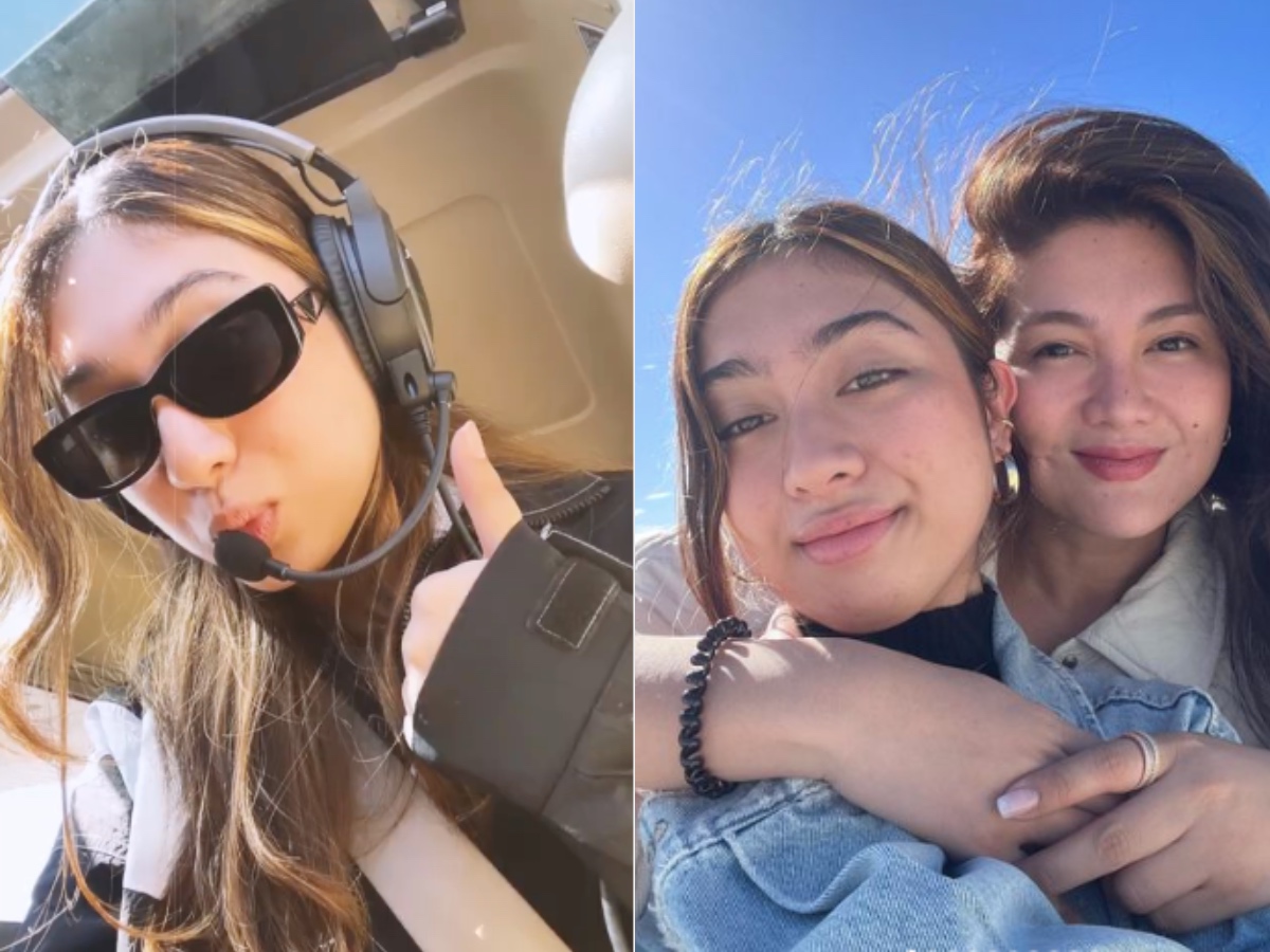 Dimples Romana ibinandera ang first solo flight ni Callie: Proud momma ...