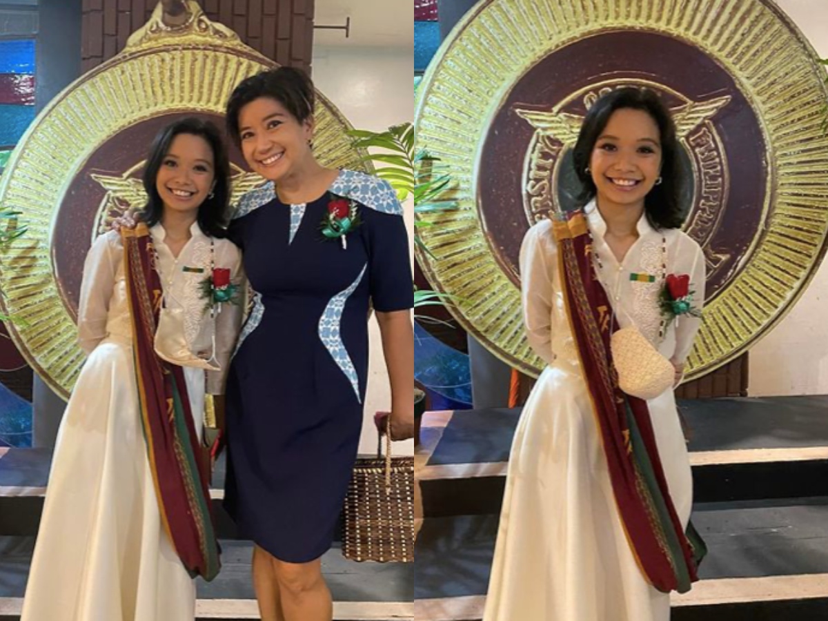 Kara David ibinandera ang pagtatapos ng anak bilang magna cum laude ...