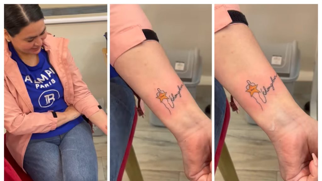 Aiko Melendez ipina-retouch ang tattoo sa braso para muling ibandera ...