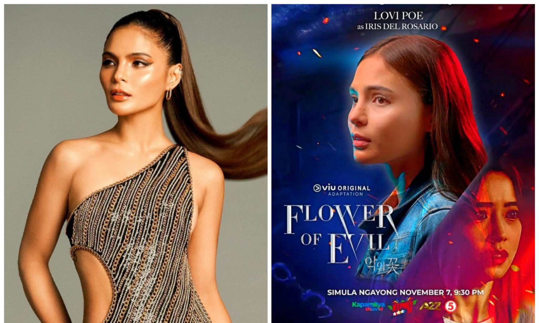 Lovi Poe binansagang 'Da Queen' at 'LPJ'; 'Flower Of Evil' magpapasabog ...