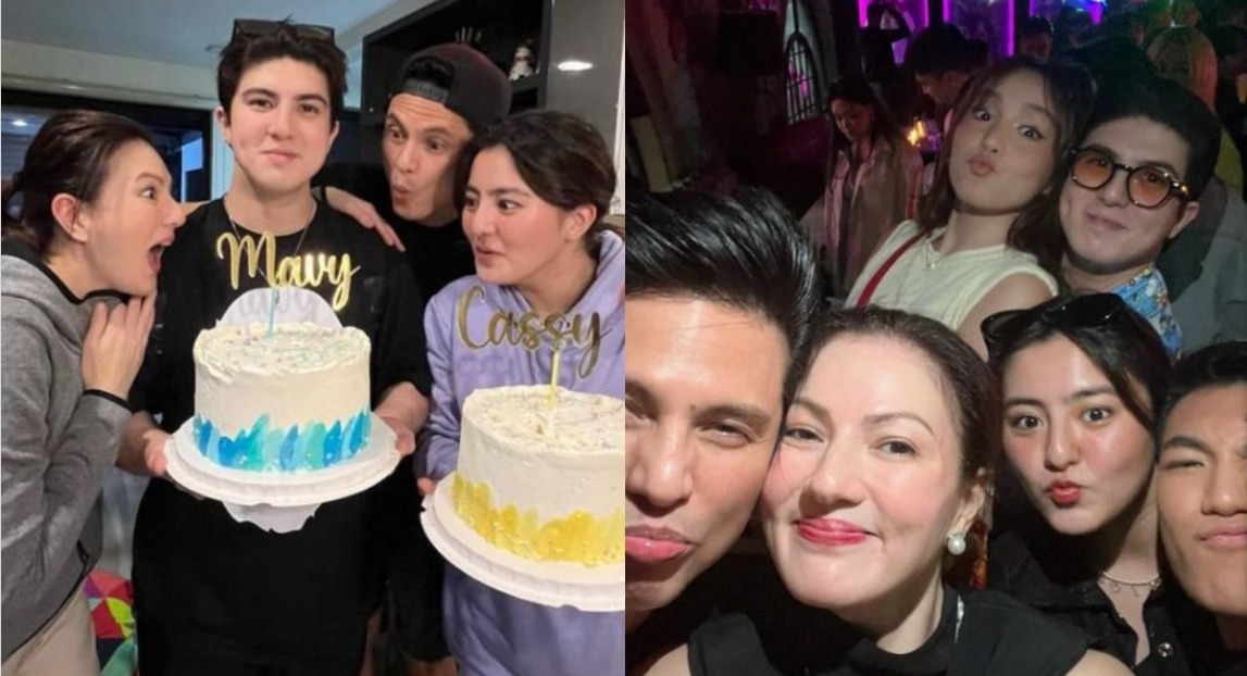 Carmina Villarroel binati ang kambal na sina Cassy at Mavy: Always ...