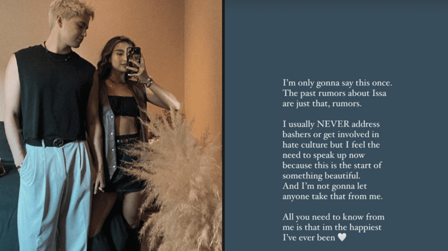 James Reid kinumpirma ang relasyon kay Issa Pressman, isyu ng 'pang ...