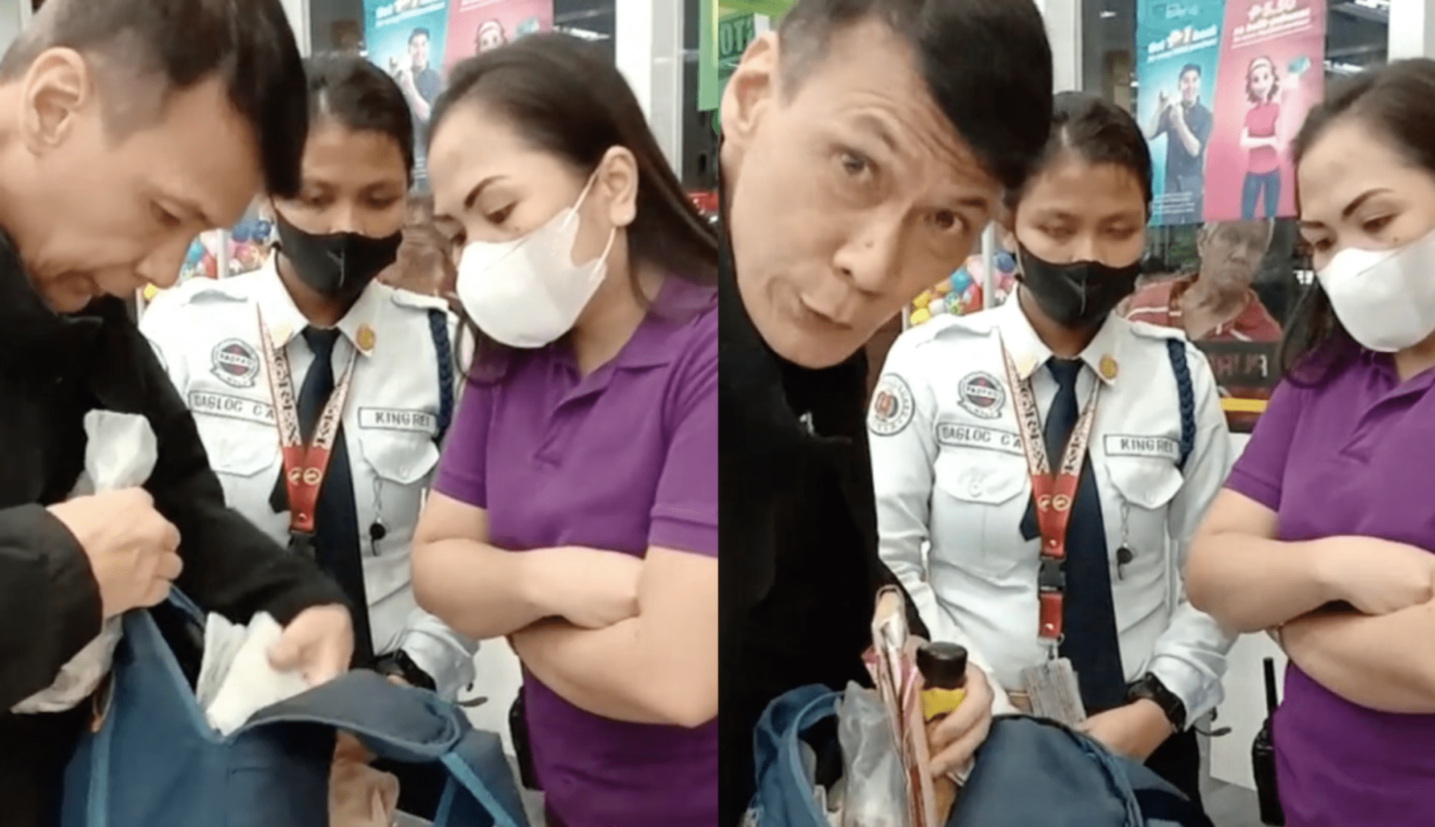 Lalaki napagkamalang magnanakaw sa kilalang supermarket, staff na ...