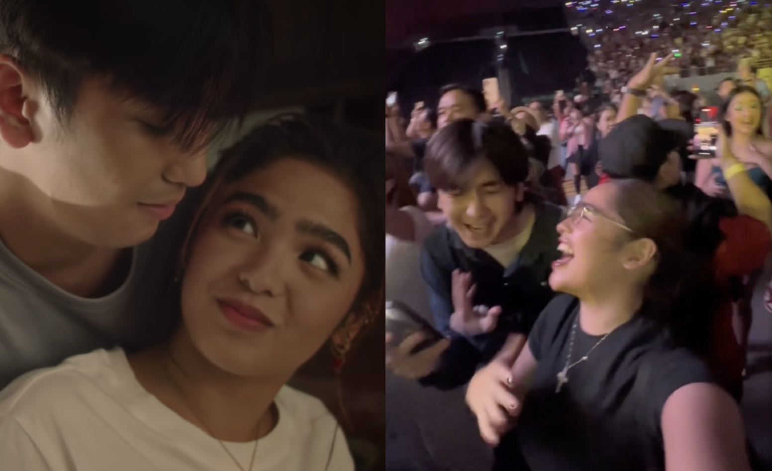 Andrea Brillantes, Adie spotted na magkasamang nagsasaya sa Bruno Mars ...