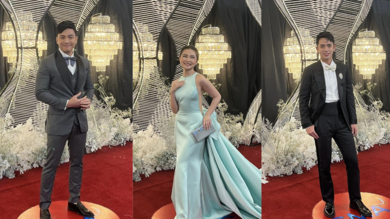 Barbie Forteza, Jak Roberto, David Licauco solong rumampa sa GMA Gala 2023 | Bandera