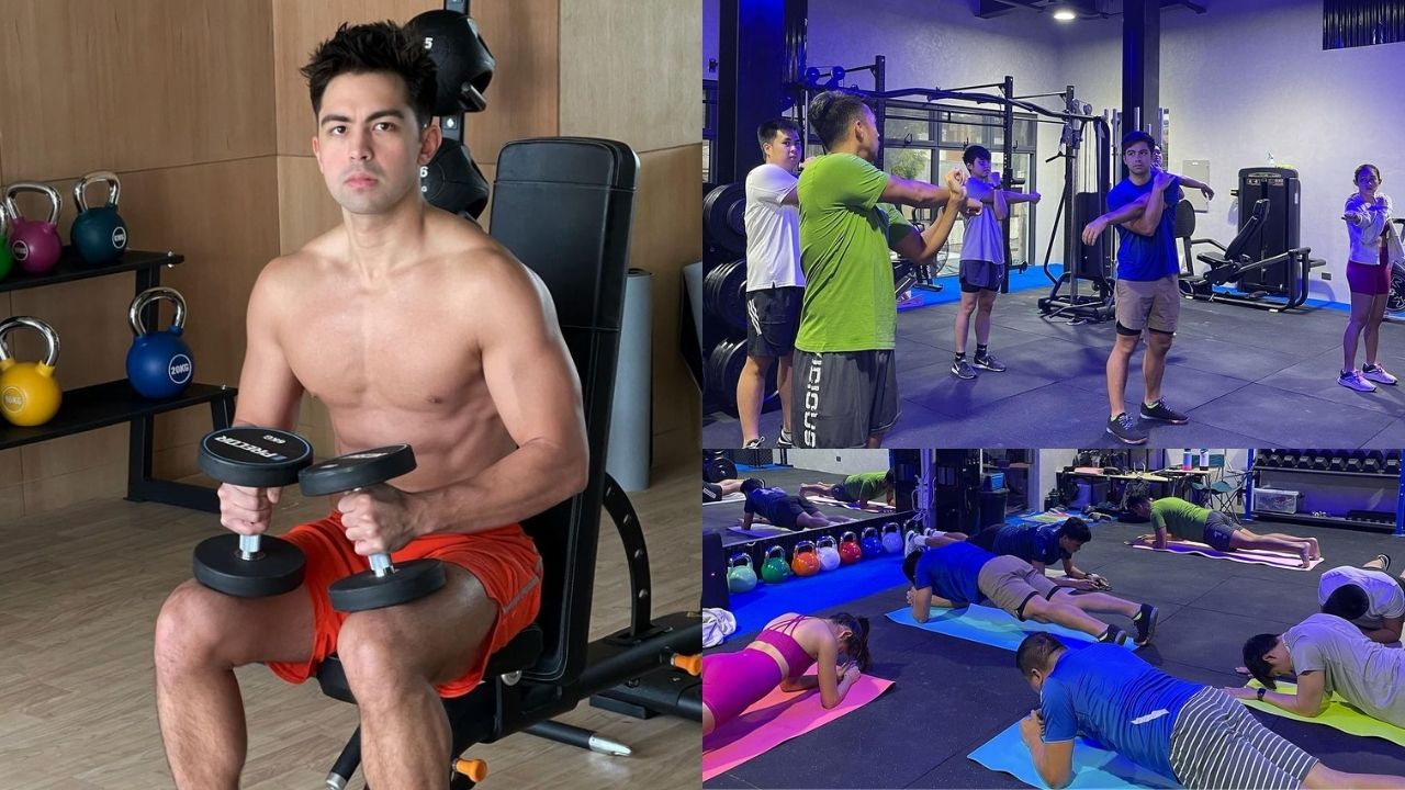 Derrick Monasterio dream come true ang fitness center