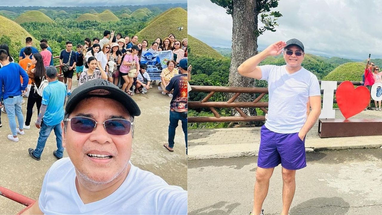 John Arcilla gandang-ganda sa cultural heritage ng Bohol