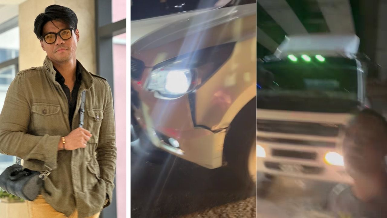 Sasakyan ni Jerald nabangga ng truck, pinatawad agad ang driver