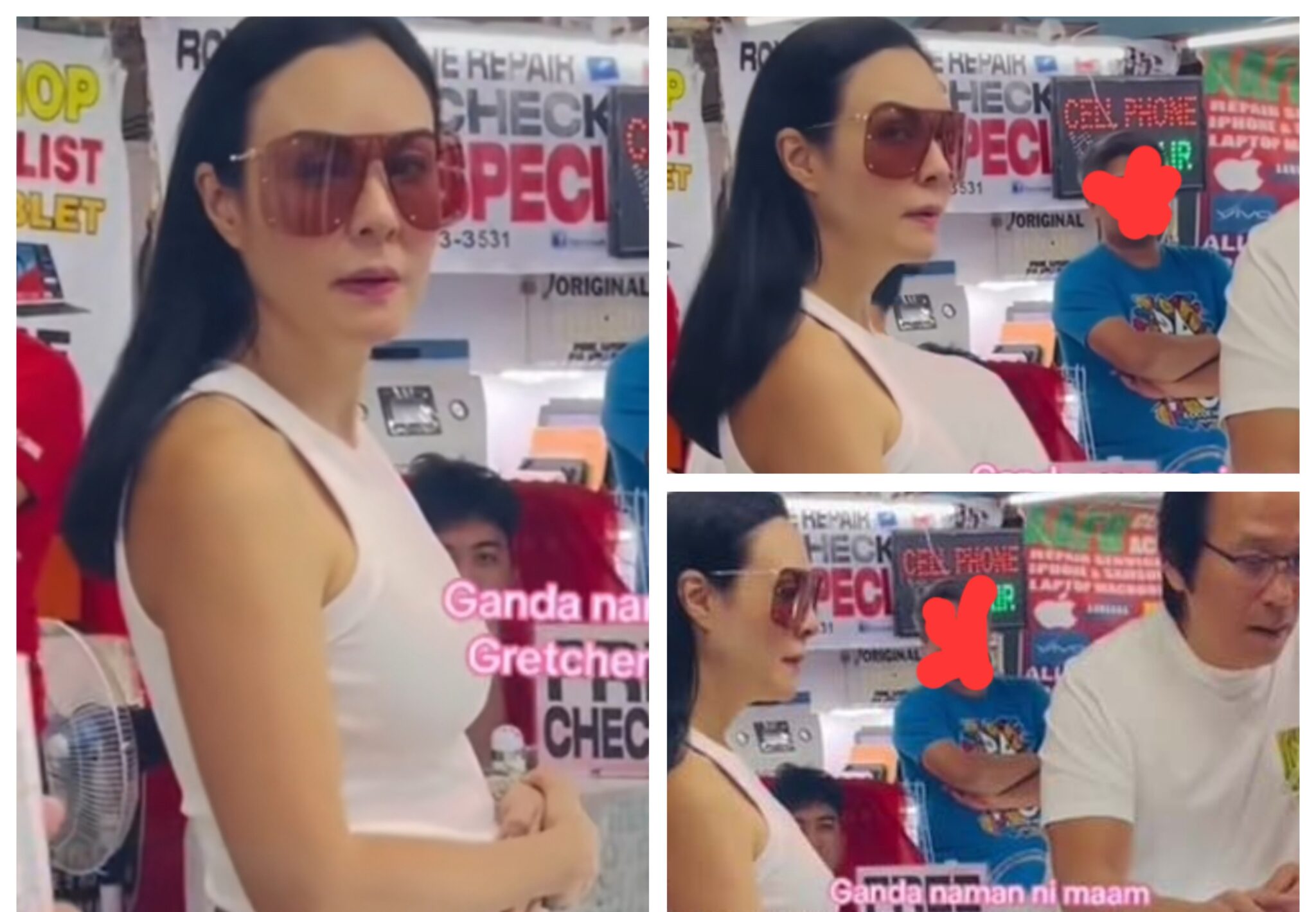 Gretchen, Atong Ang spotted sa GH habang bumibili ng cellphone