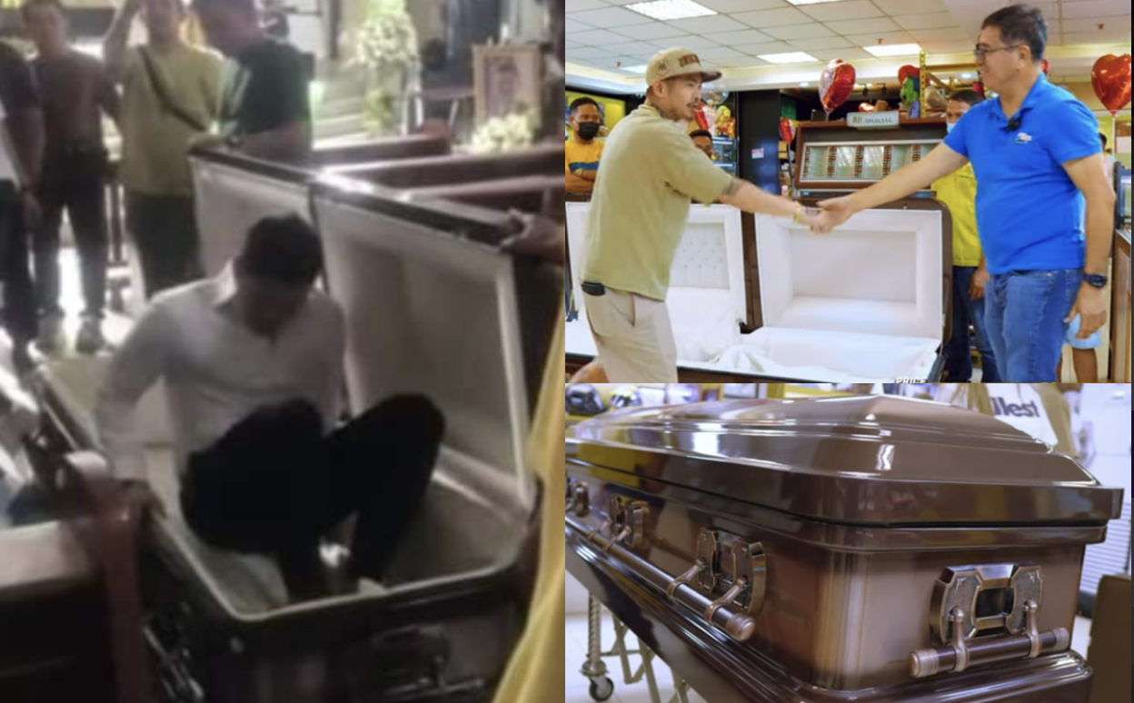 Dingdong Dantes sa naibentang kabaong niya: Medyo comfy siya