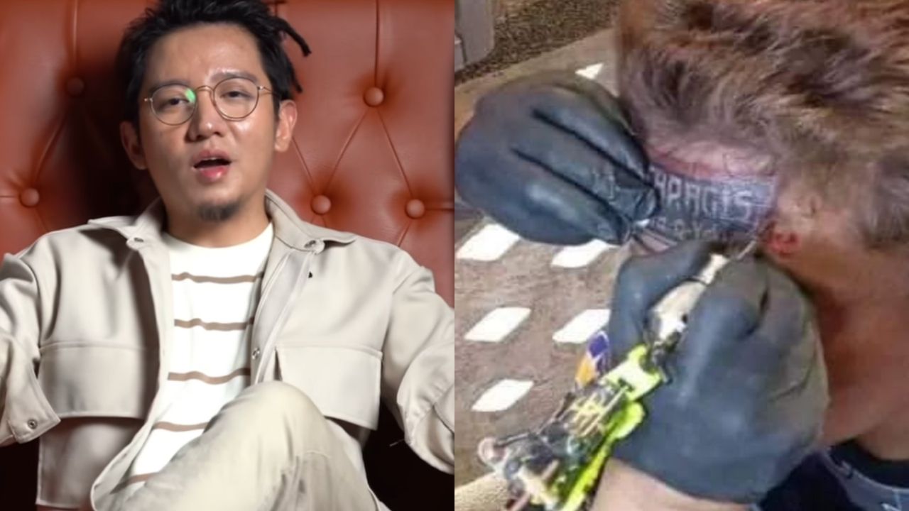 Viral na nagpa-tattoo sa noo totoong ‘scripted’