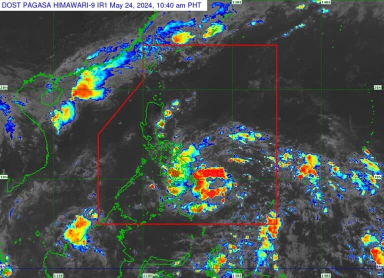 Bagyong Aghon posibleng maging typhoon, may Signal No. 1 na
