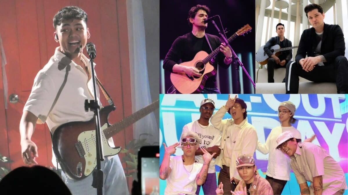 Daniel wish maka-collab sina John Mayer, The Script, Dilaw