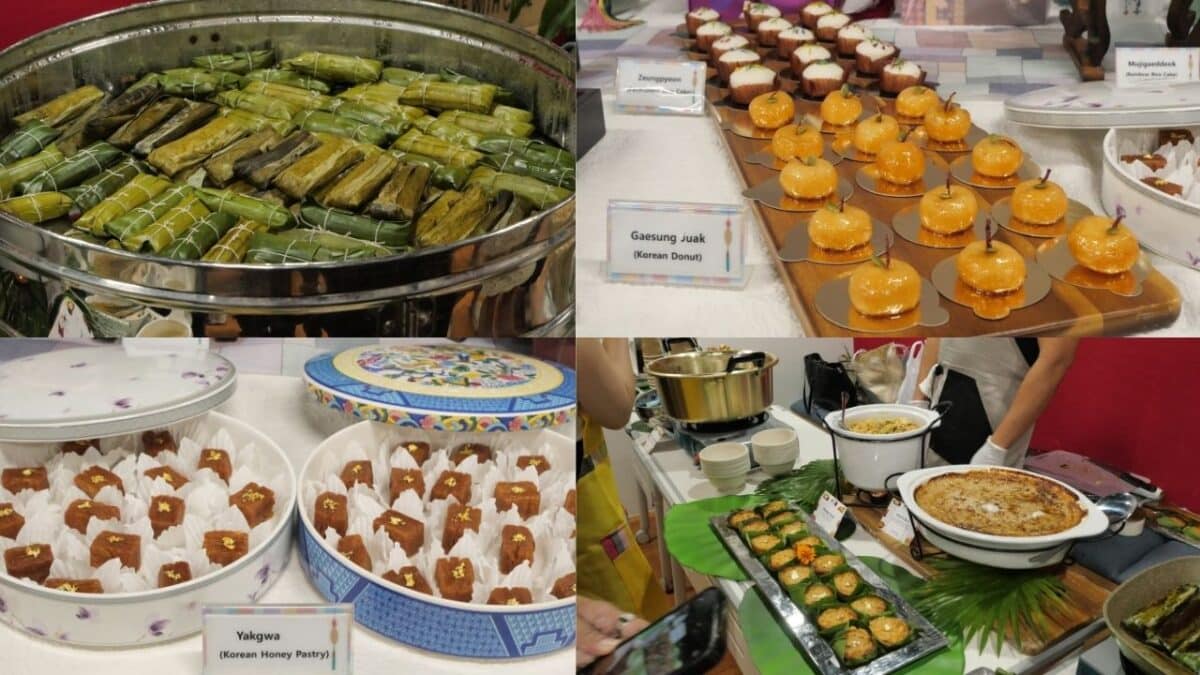 Mga kakanin, rice cakes ibinida ng KCC sa 75th anniv ng PH-KOR