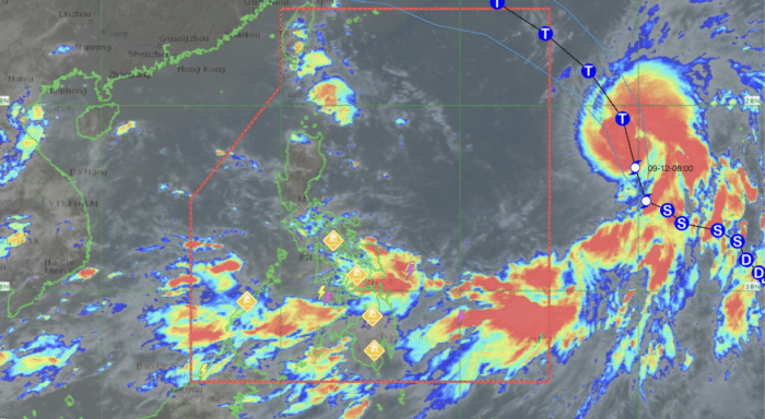 Bagyo posibleng pumasok sa bansa sa Sept. 13