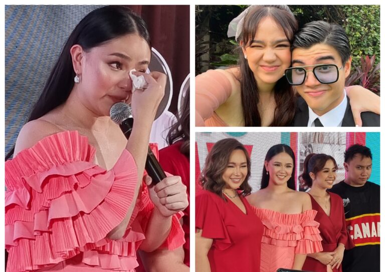 Mikee Quintos napaiyak sa presscon dahil sa namatay na lola