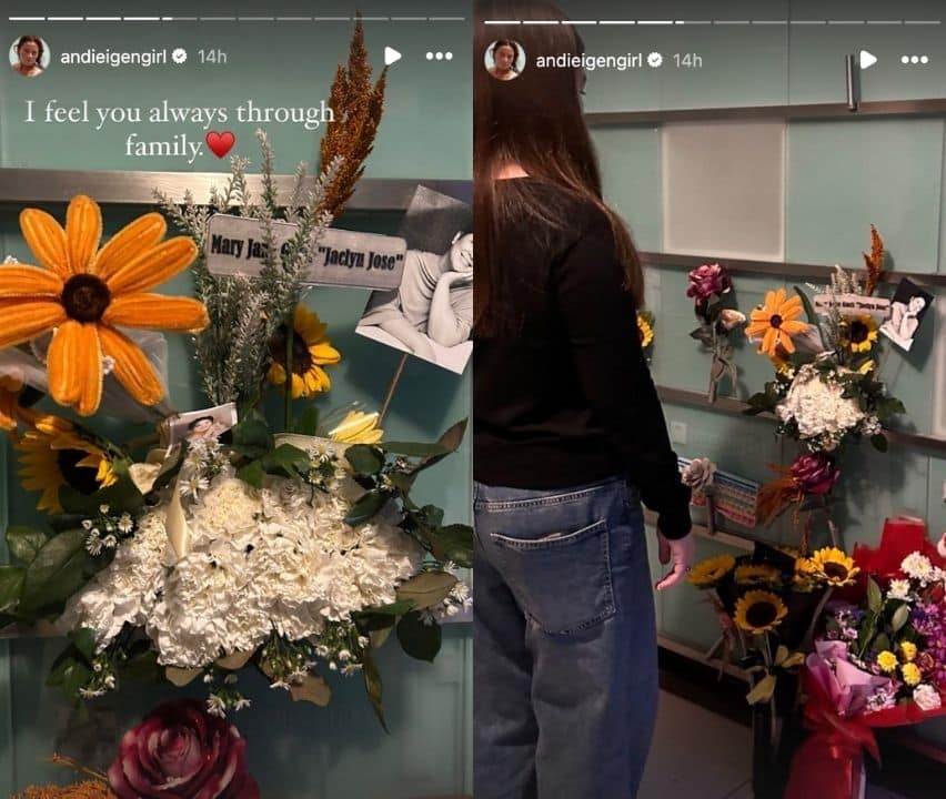 Mag-inang Andi at Ellie inalala ang birthday ni Jaclyn