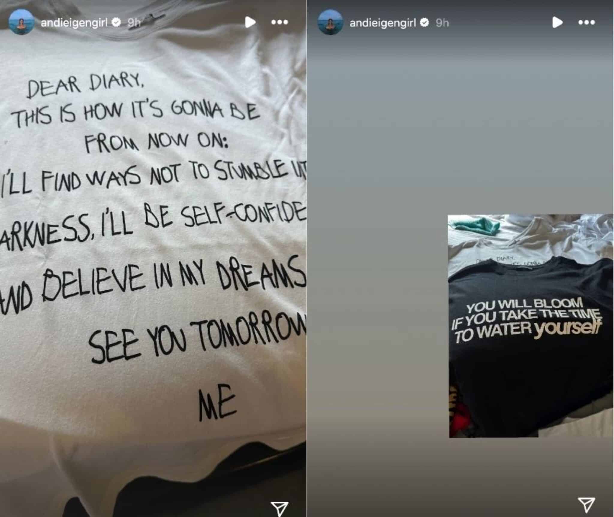 Andi emosyonal matapos makita ang ‘statement’ t-shirts ni Jaclyn