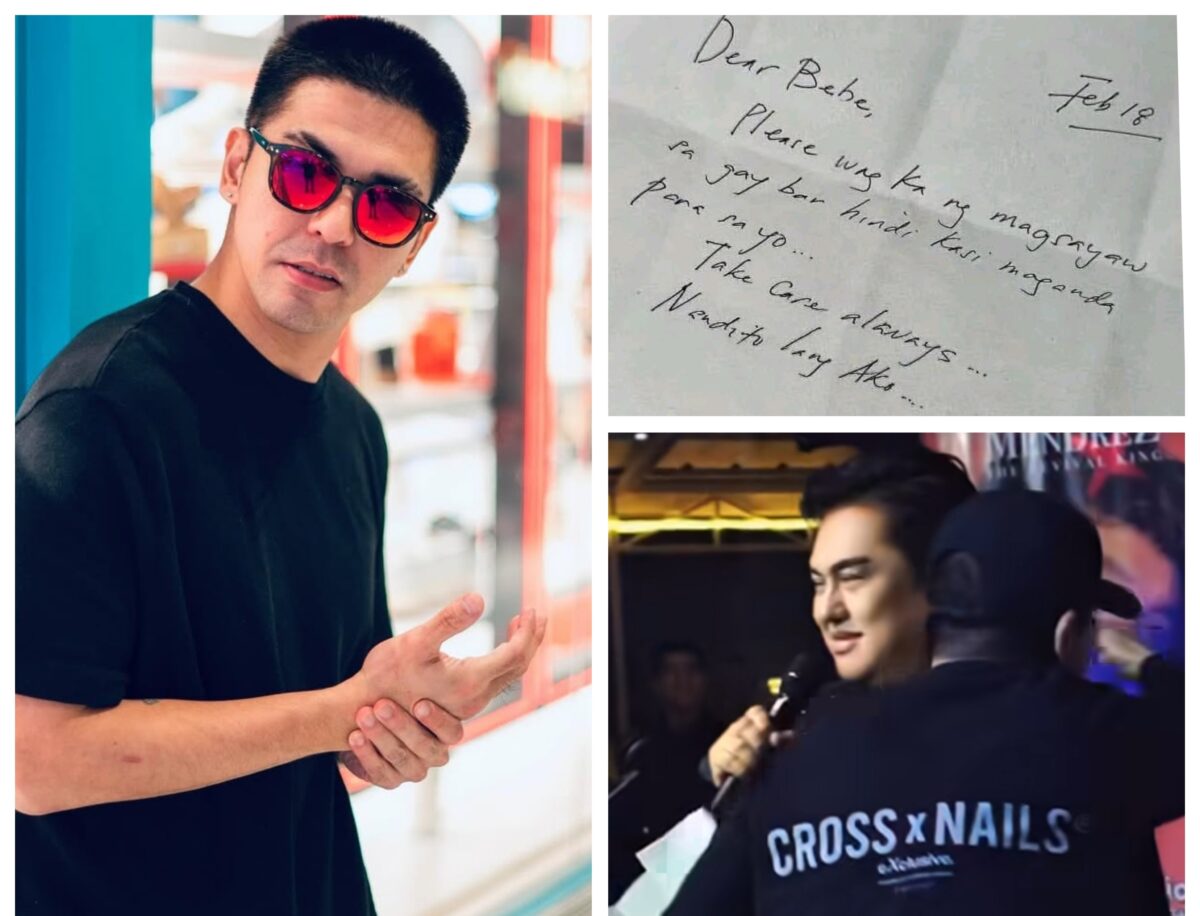 Sulat ni Jojo Mendrez para kay Mark Herras napulot ng waiter?