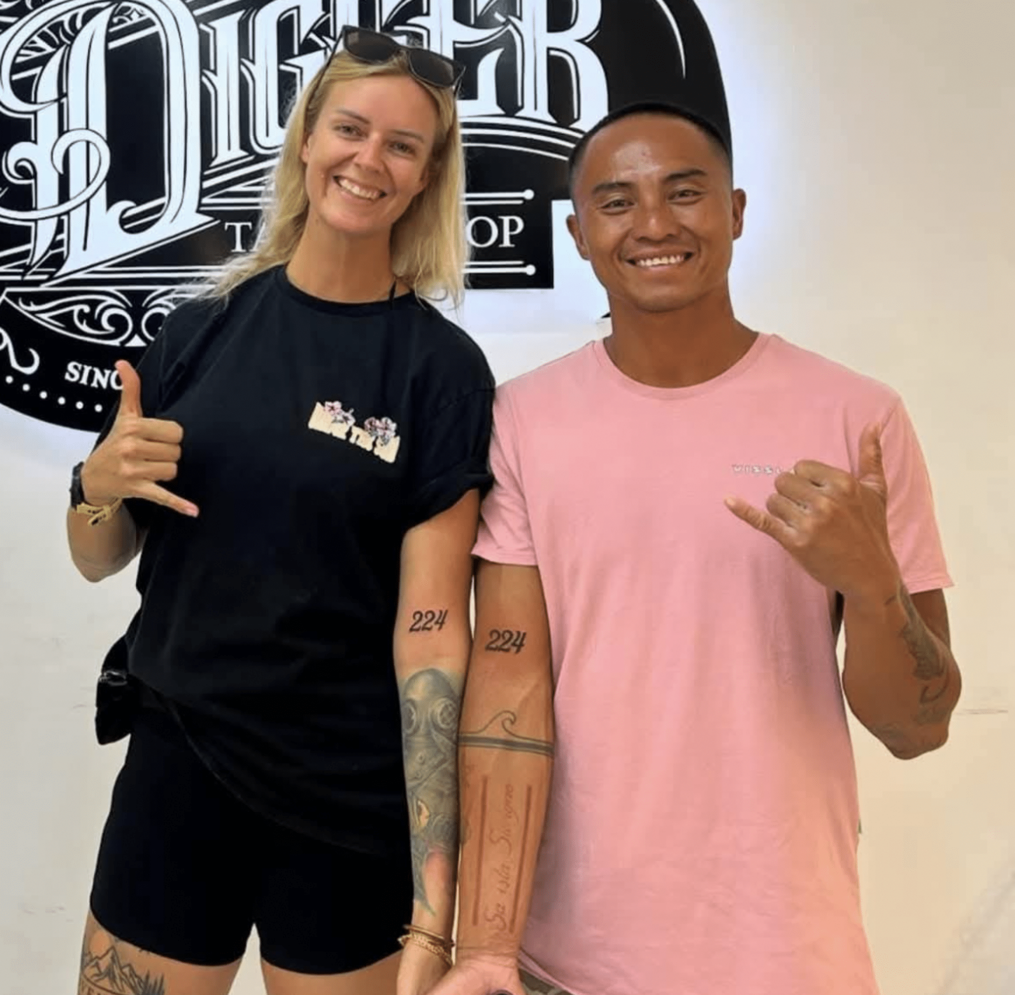 Philmar, kaibigang dayuhan nagpa-tattoo ng '224'