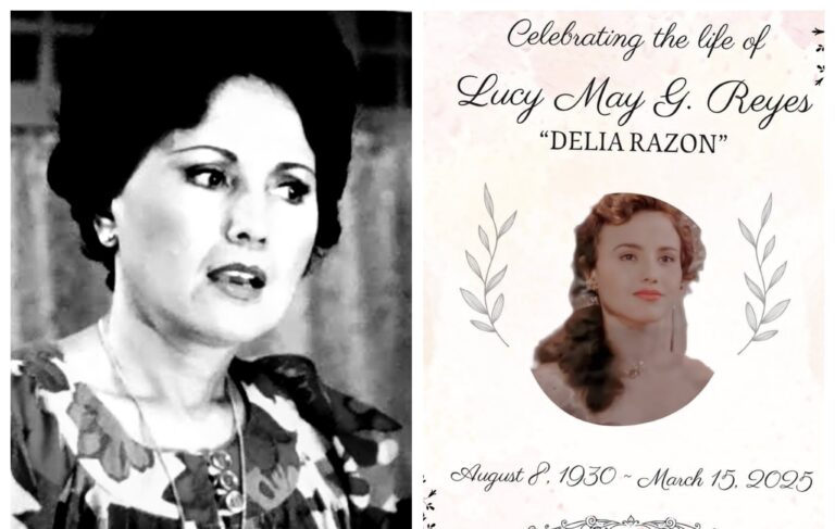 Veteran actress at 'Mutya ng Pasig' star Delia Razon pumanaw na sa edad ...