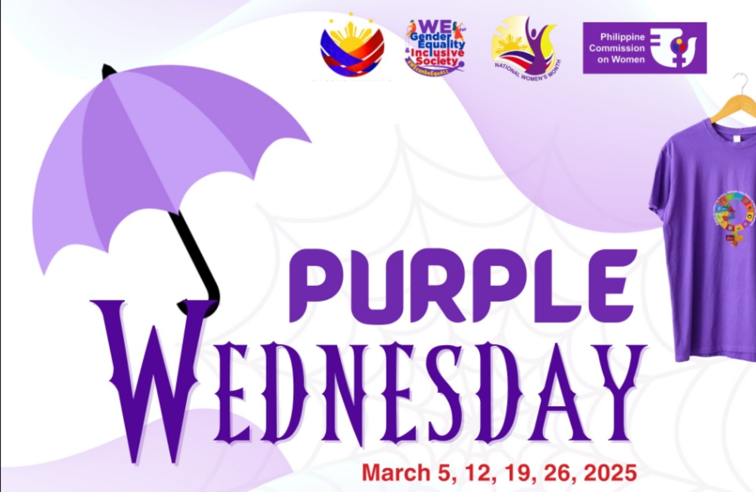Purple Wednesday inilunsad ng Philippine Commission on Women