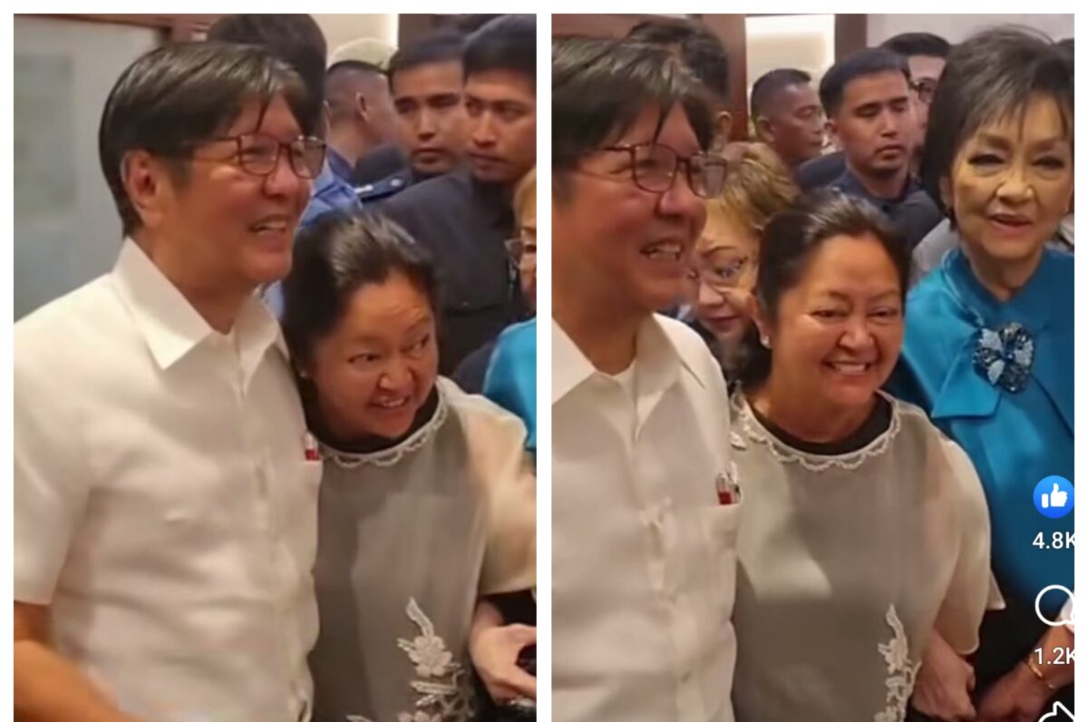 Bongbong Marcos, First Lady Liza dumalaw sa burol ni Nora Aunor