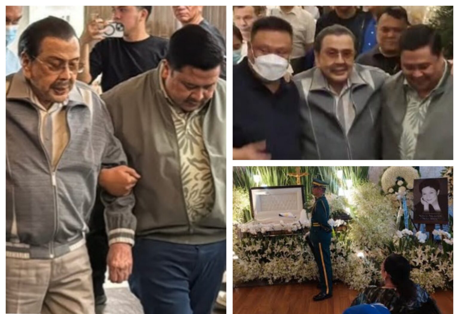 Erap present sa huling lamay ni Nora Aunor: Mabigat tanggapin