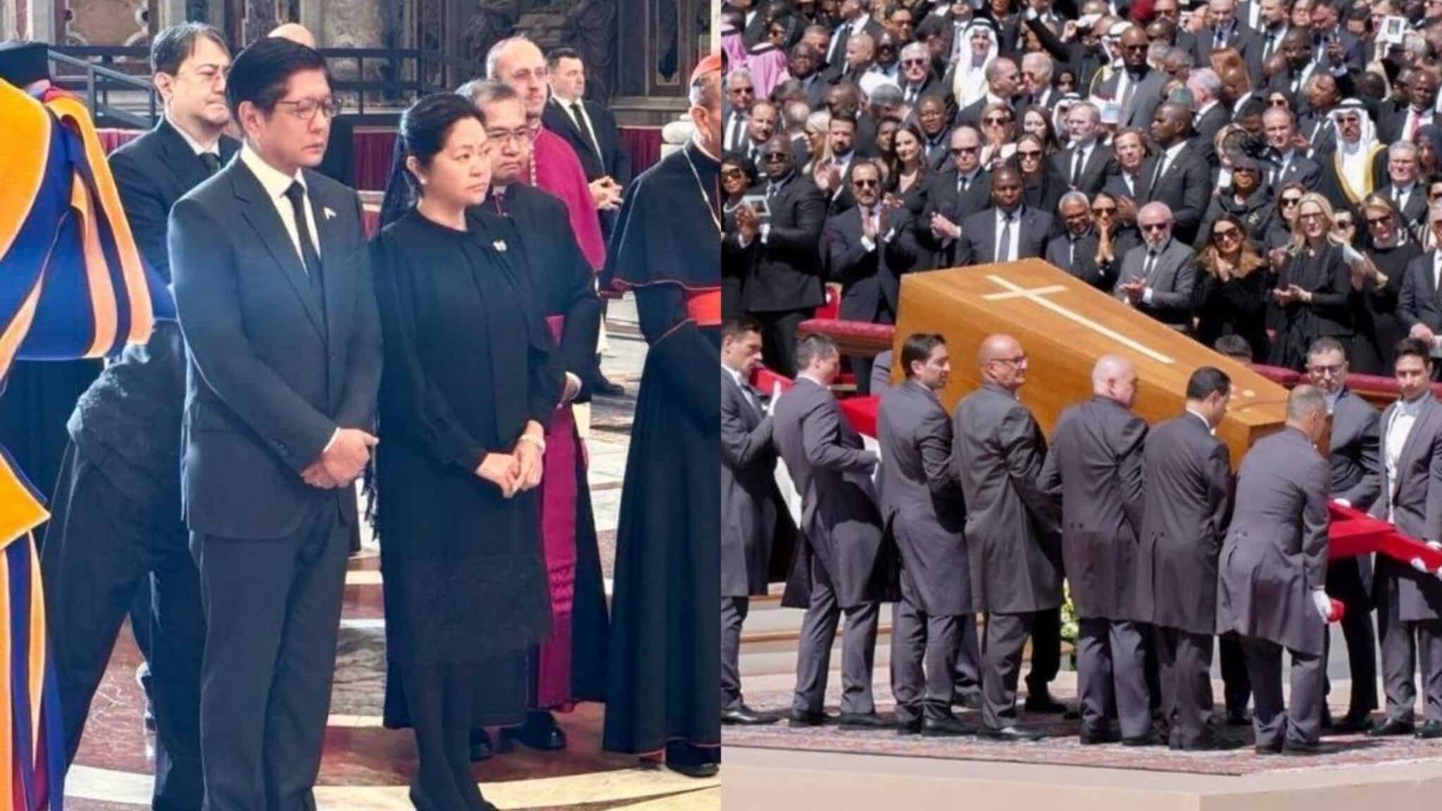 Bongbong Marcos nakipaglibing kay Pope Francis sa Vatican
