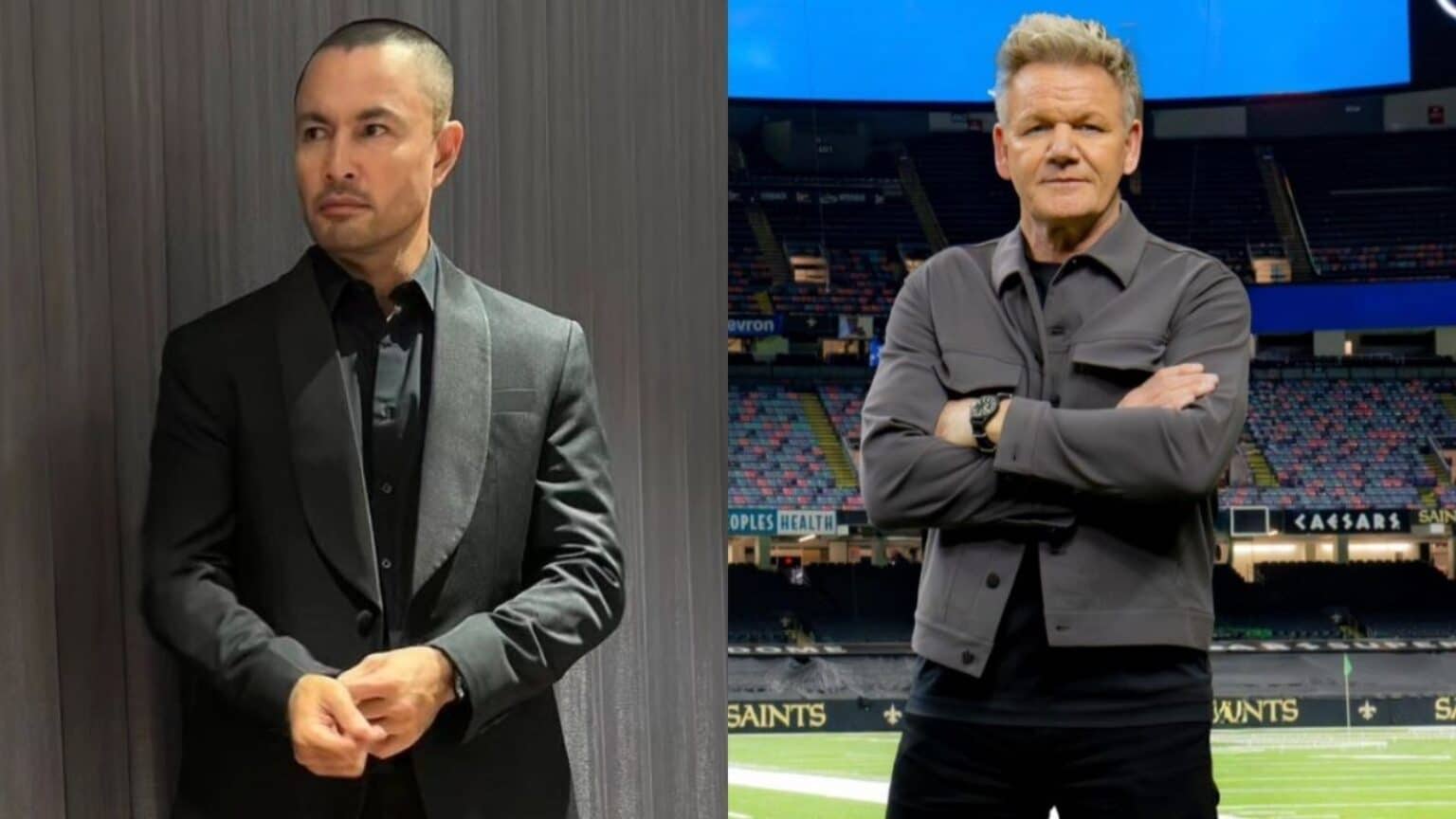 Derek Ramsay, Chef Gordon Ramsay magpinsan daw?