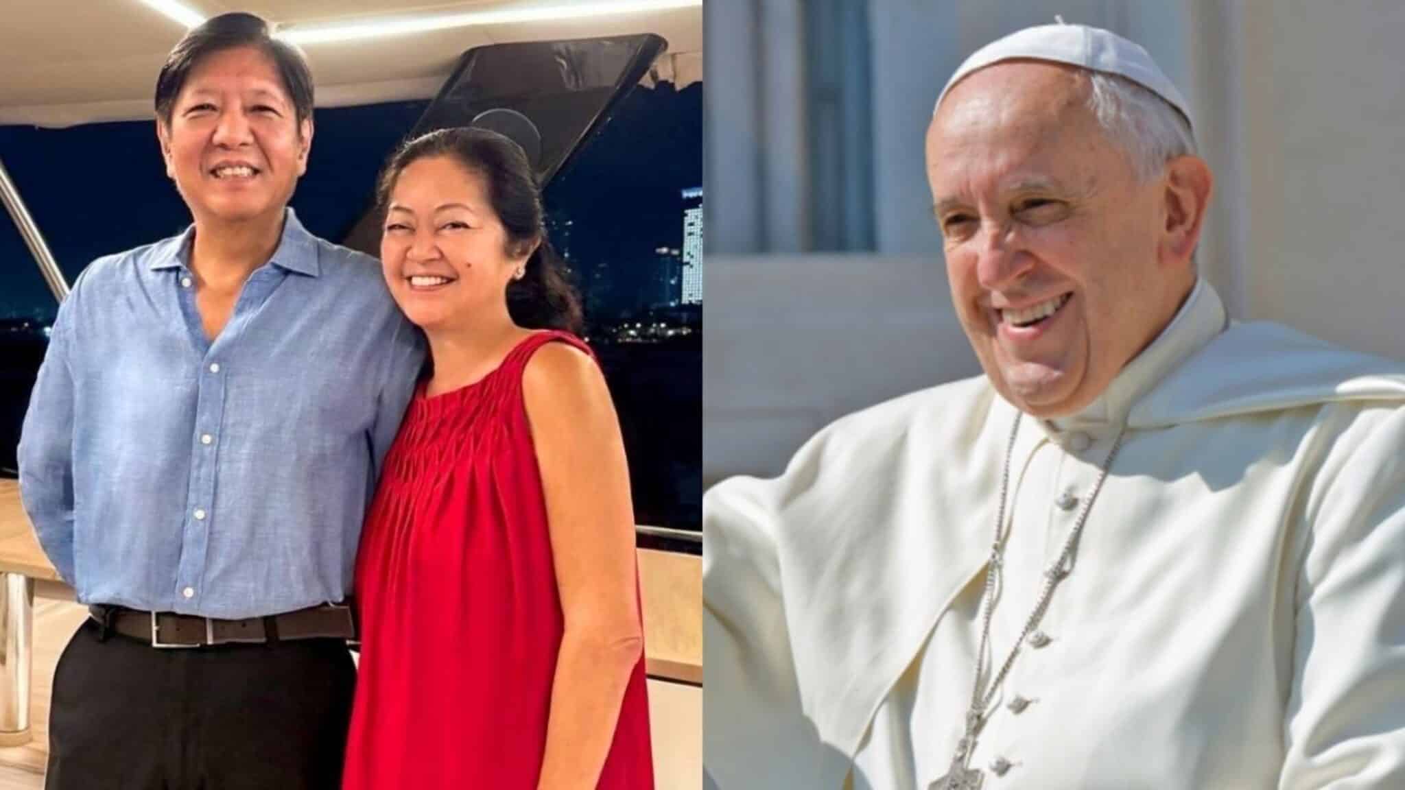 PBBM, Liza Marcos dadalo sa libing ni Pope Francis