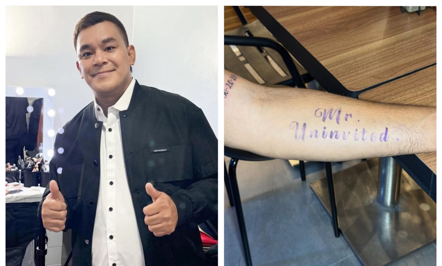 Gene Padilla durog uli sa bashers dahil sa Mr. Uninvited tattoo