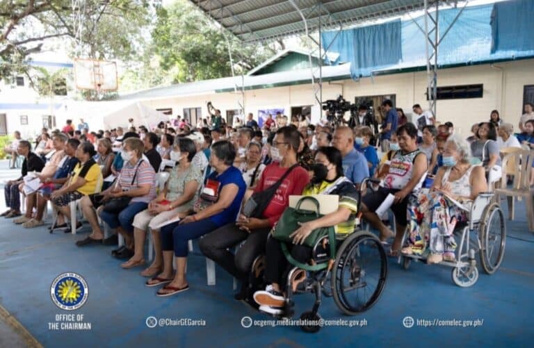 Comelec nagpaalala uli sa oras ng botohan para sa PWD, senior