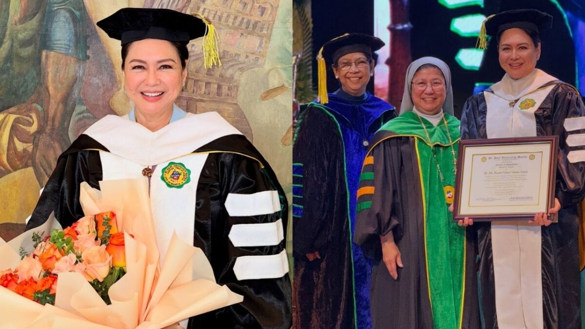 Charo Santos unang ‘honorary doctorate’ ng SPU Manila