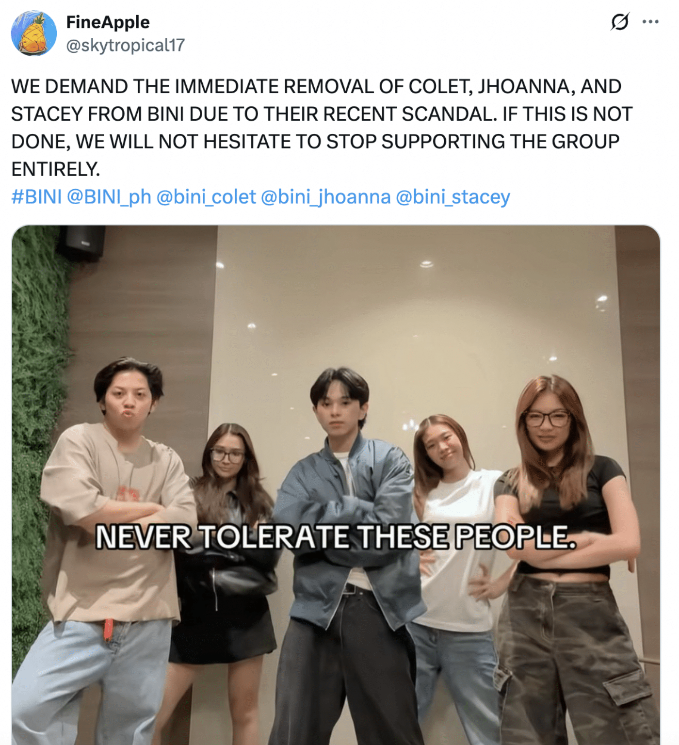 Colet, Jhoanna, Stacey ng BINI nasangkot sa 'iskandalo', anyare?