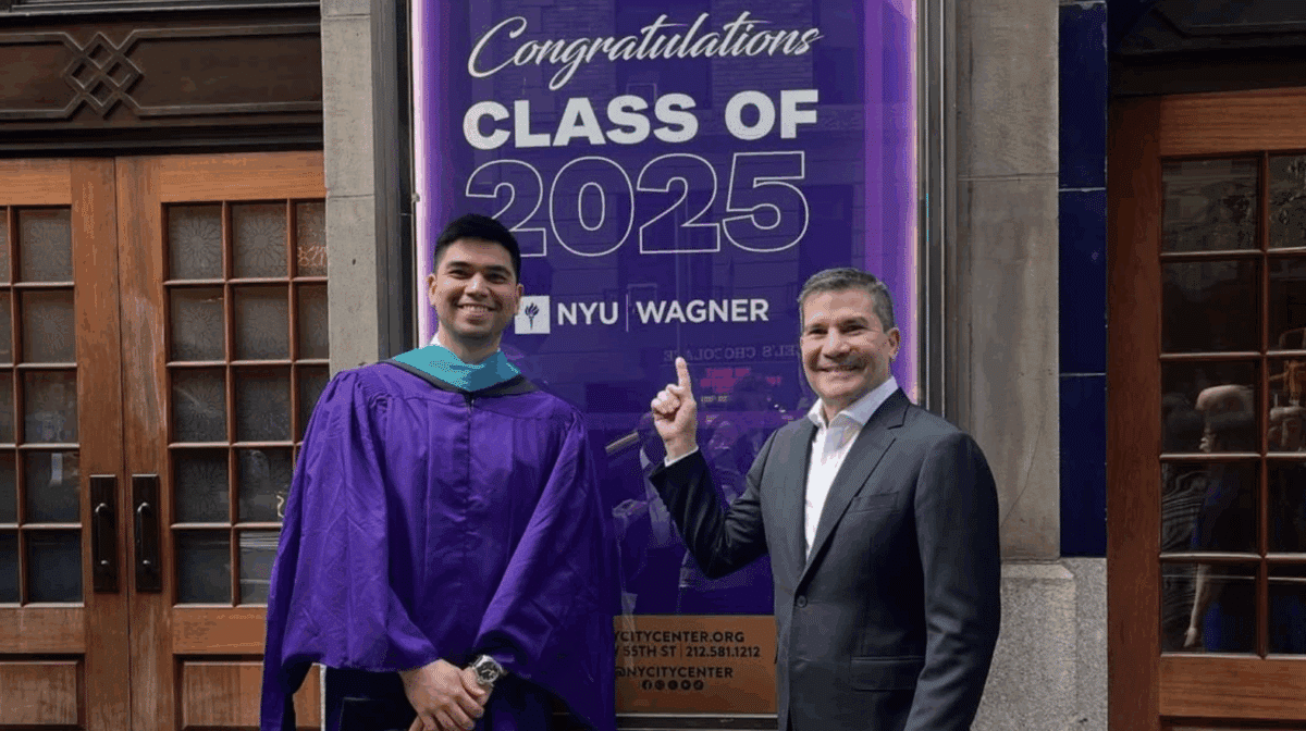 Edu proud sa anak na nagtapos ng master’s degree sa New York