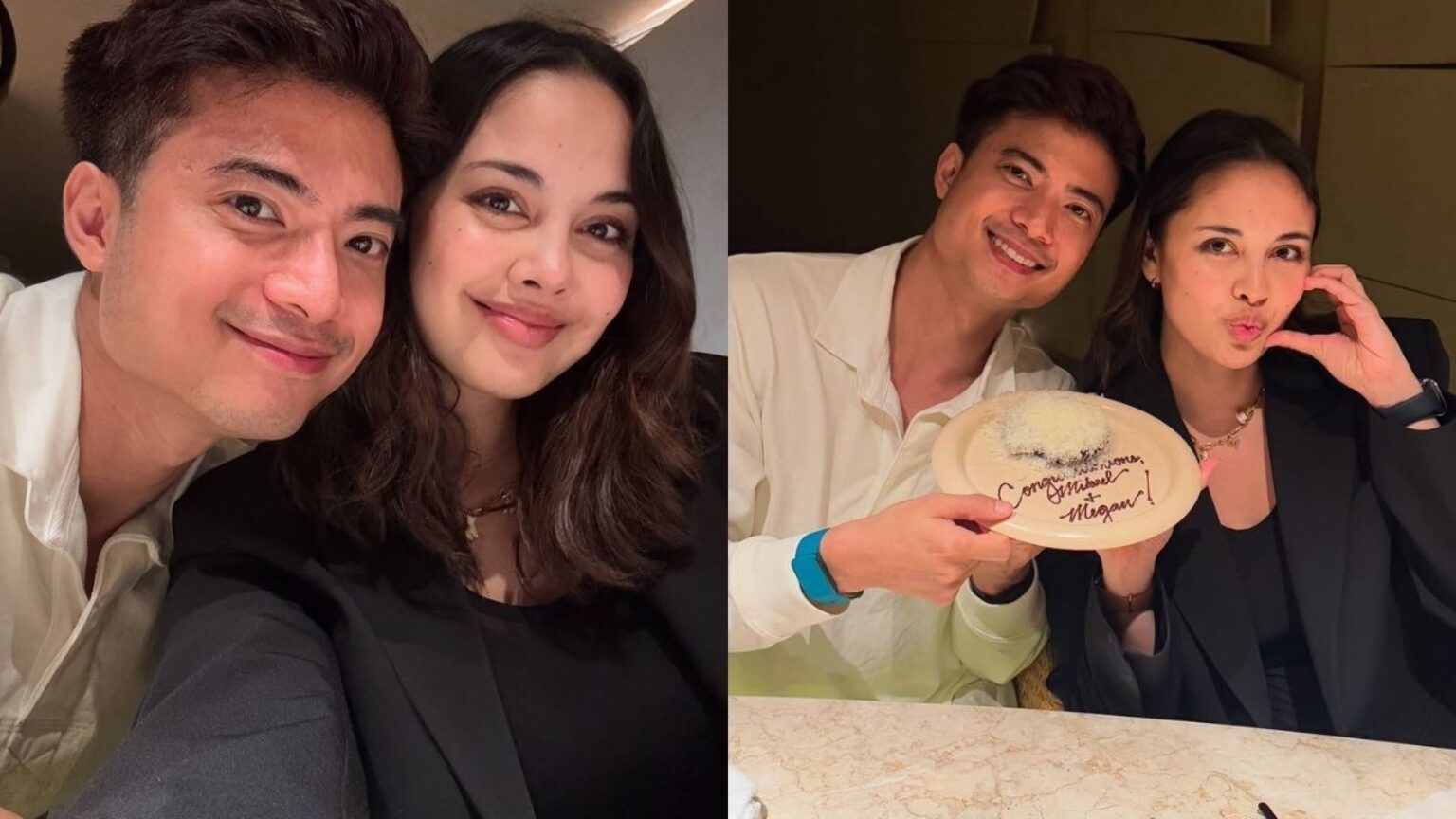 Megan, Mikael ibinandera ang 1st date as parents
