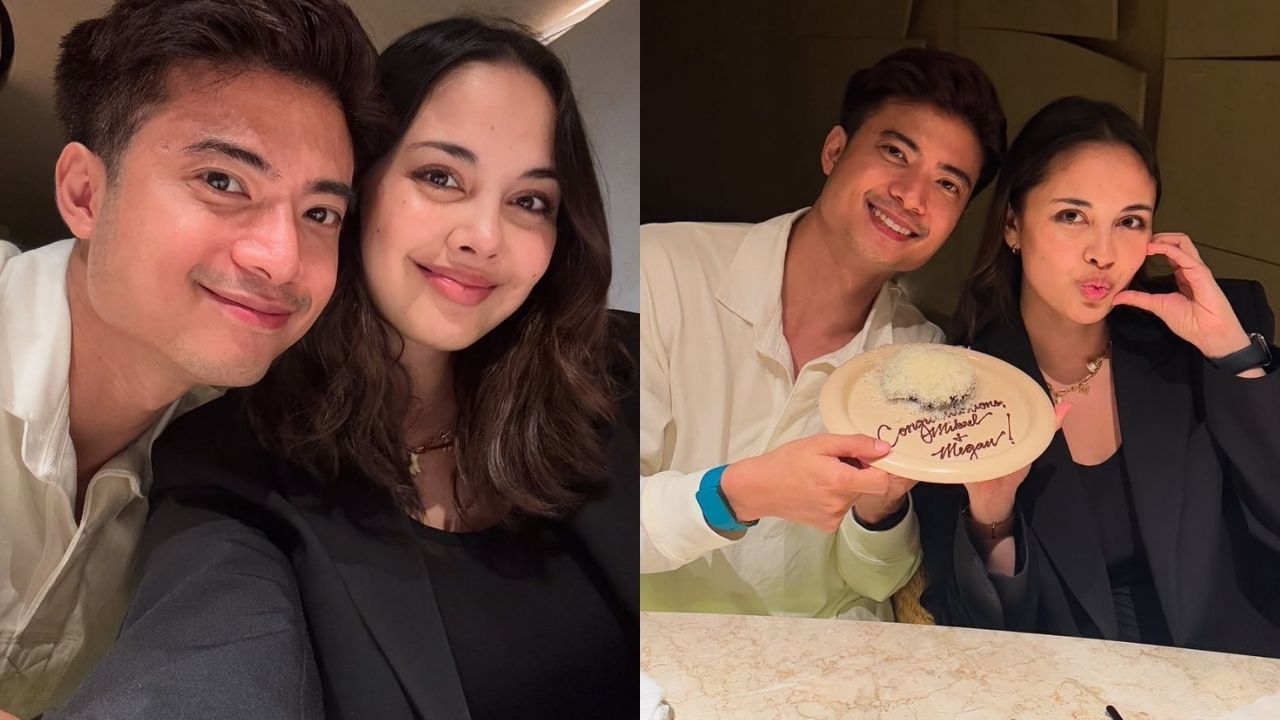 Megan, Mikael ibinandera ang 1st date as parents