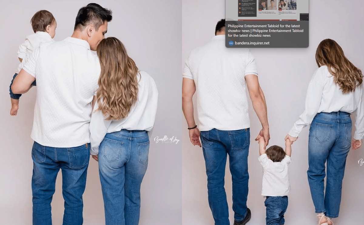 Tom Rodriguez ibinandera family photo pero ‘di kita fez, anyare?