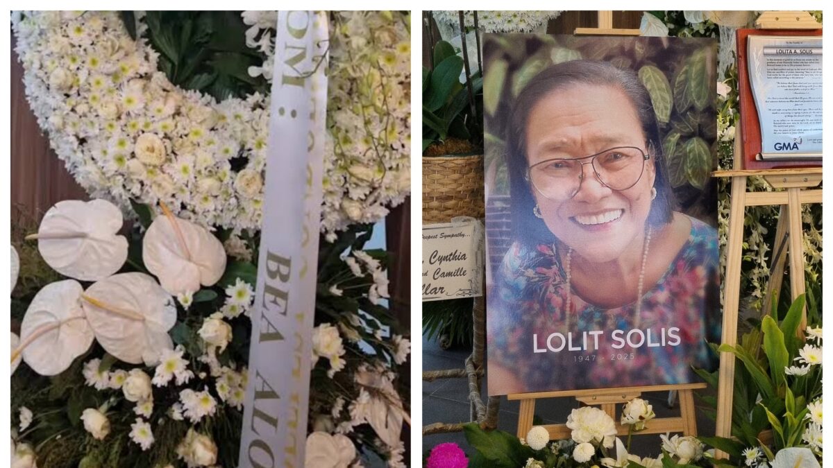 Bea Alonzo nakiramay sa pagpanaw ni Lolit Solis