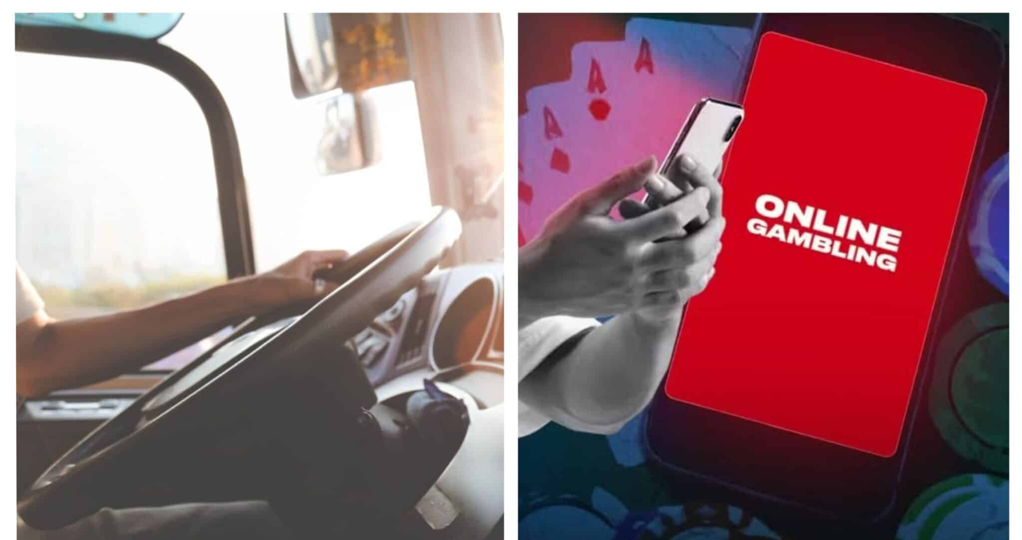 Bus driver nahuling nagsusugal online habang nagmamaneho