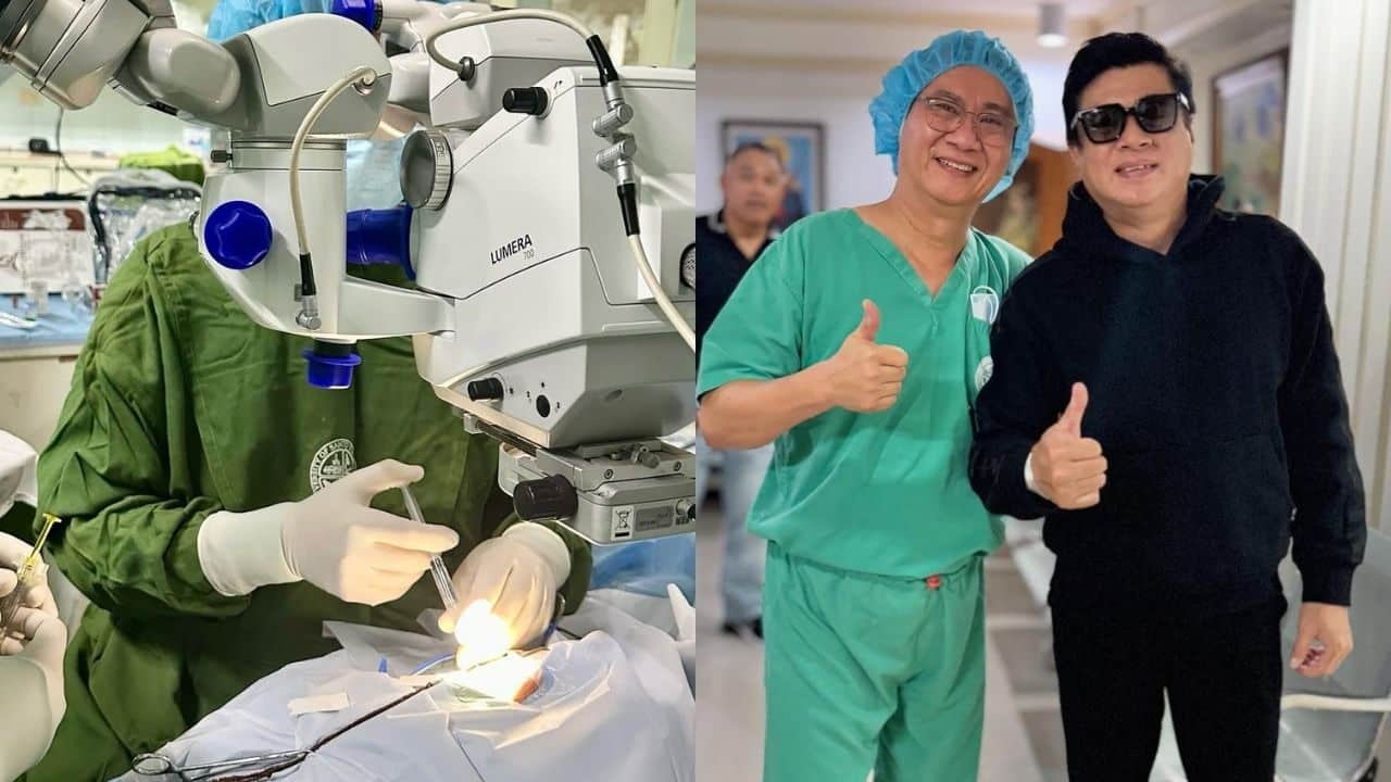 Randy Santiago inoperahan sa mata dahil sa cataract