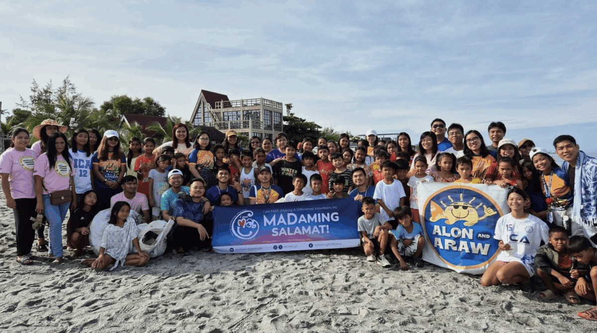 I am MAD, Alon and Araw naghatid pag-asa sa Zambales kids