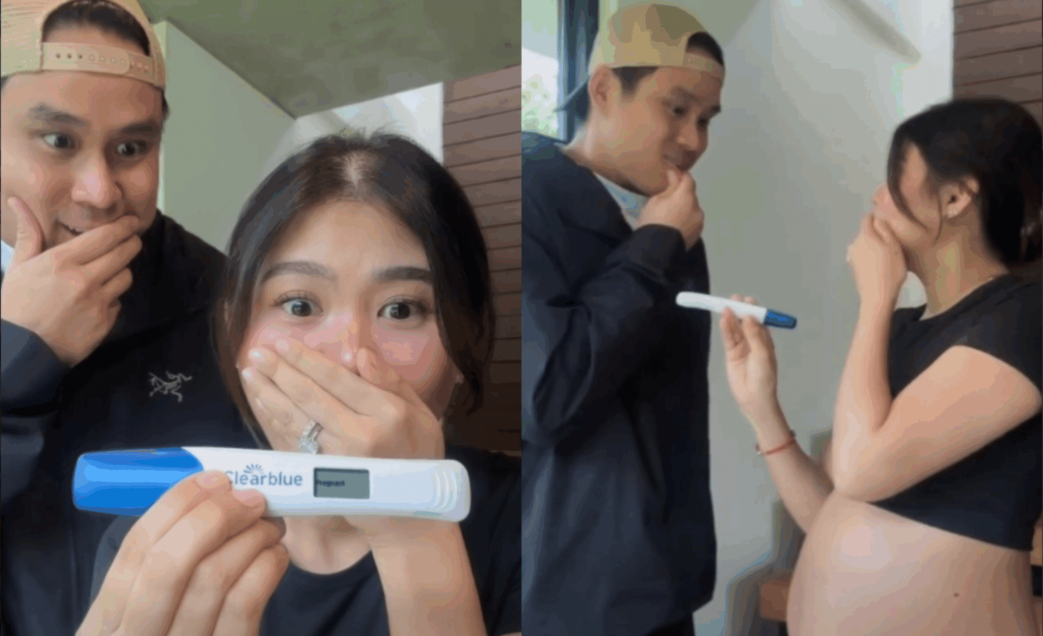 Janica Nam Floresca ibinandera ang baby bump: Oops!