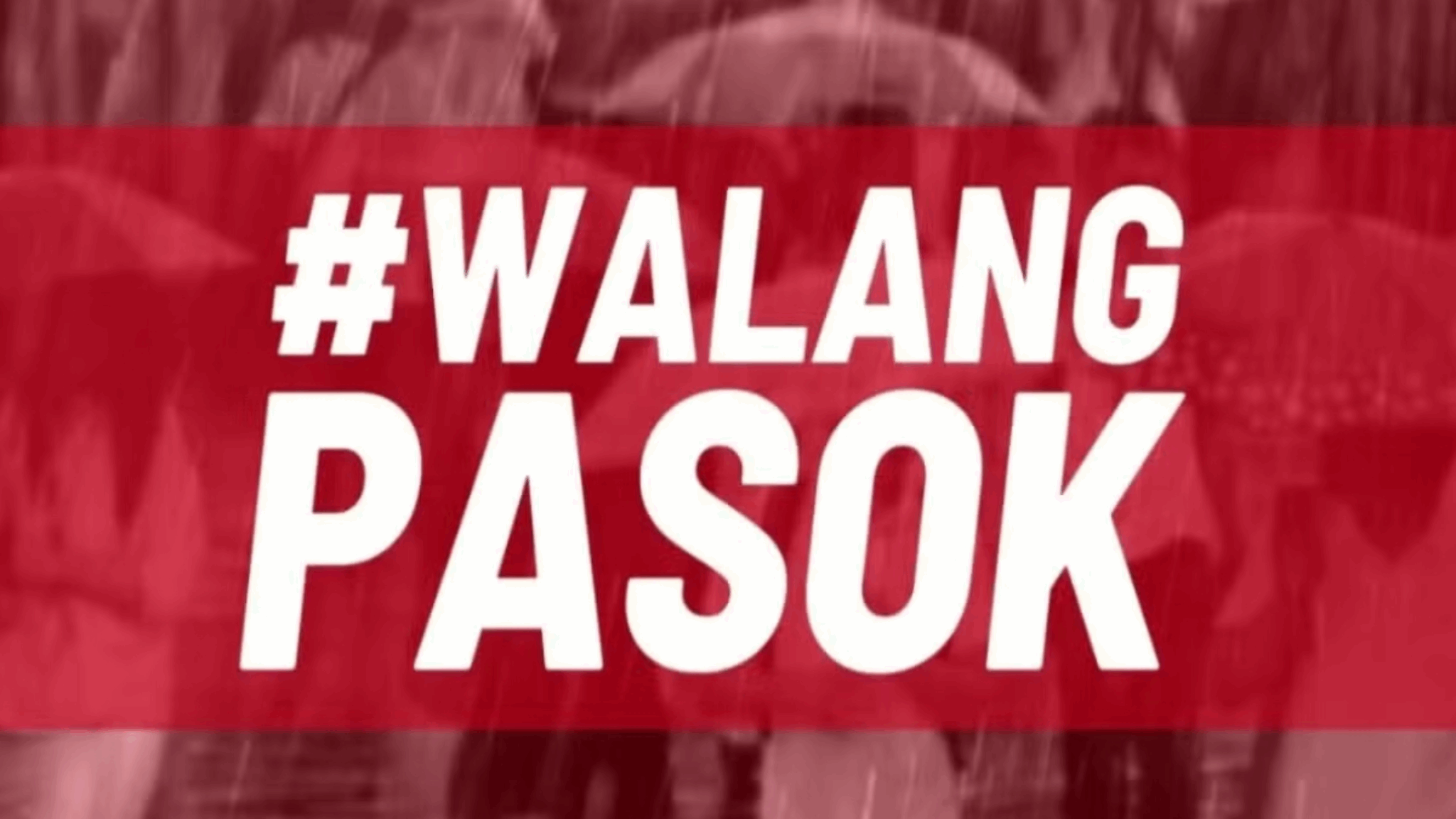 WALANG PASOK: Klase suspendido sa ilang bahagi ng Luzon