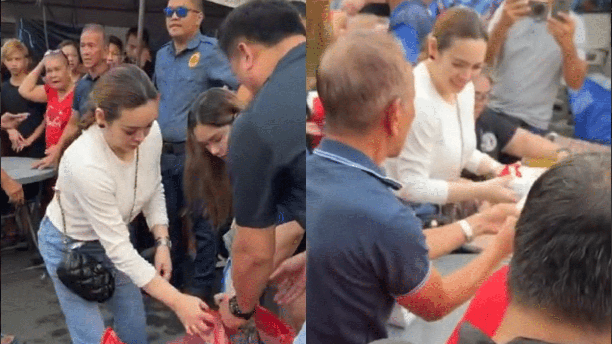 Claudine Barretto namahagi ng tulong sa mga nasunugan sa Tondo