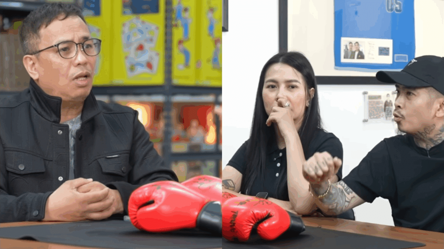 Eric Nicolas ibinenta boxing gloves ni Torre kay Boss Toyo